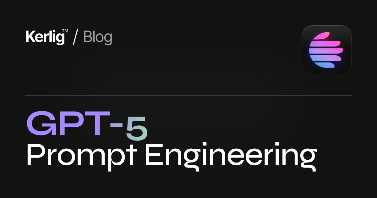 Prompt Engineering Tricks: 5 Ways to Make GPT-5 Work Dramatically ...